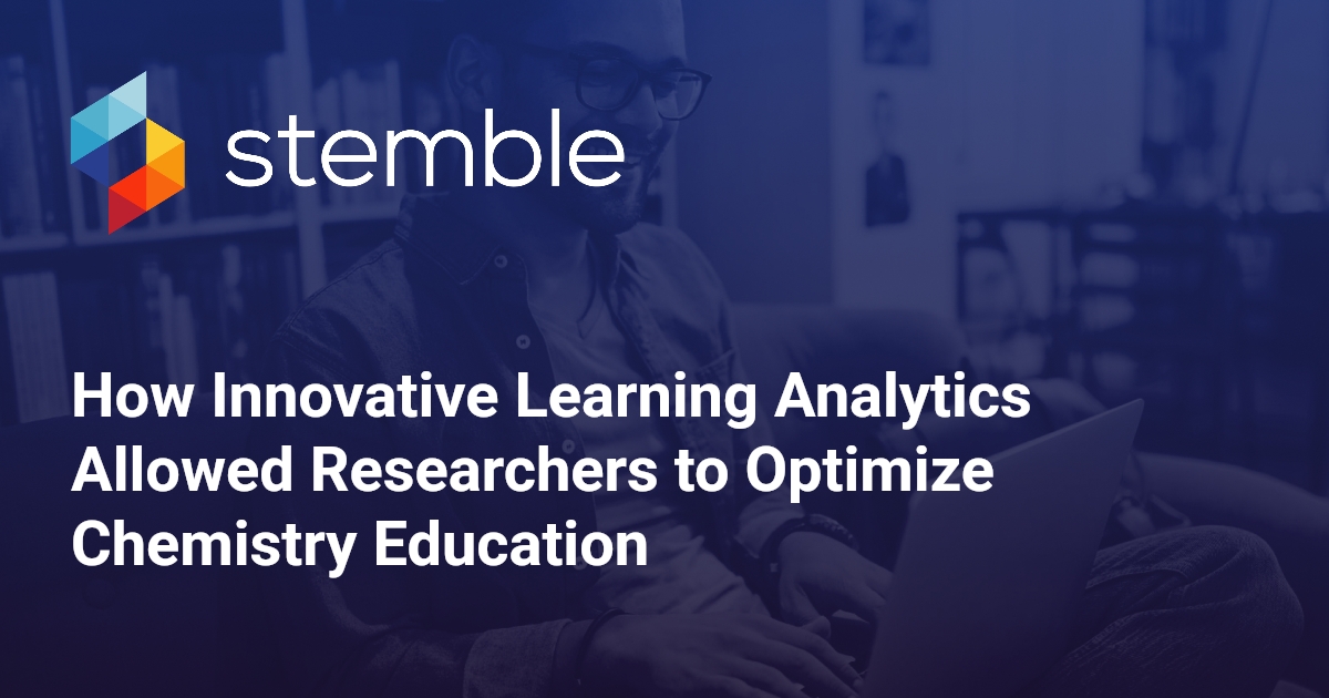 How Innovative Learning Analytics Allowed Researchers to Optimize Chemistry Education