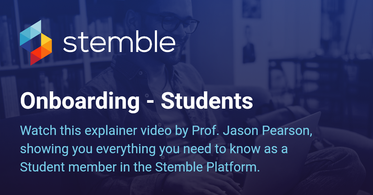 Onboarding - Students | Stemble Learning